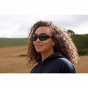 MigraLens Migraine Relief Glasses Women's Frame, Purfect Style | For Chronic Light Sensitivity | Green Lenses