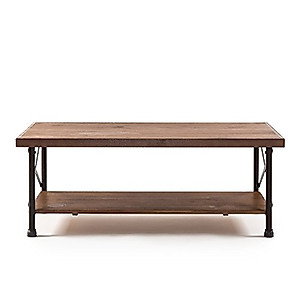Zinus Rafat Industrial Style Coffee Table