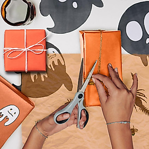 90 Sheets Tissue Paper for Gift Bags, Mixed 3 Orange Colors Thanksgiving Wrapping Tissue Paper Bulk for DIY Art Crafts Birthday Wedding Halloween, 12 X 20 Inches