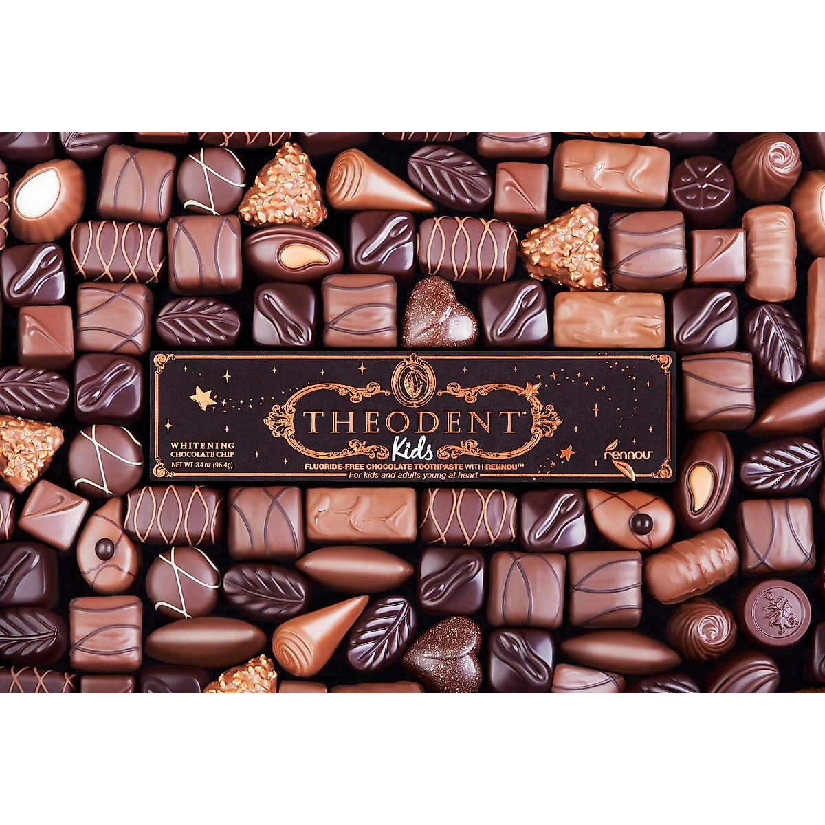 Theodent Toothpaste Fluoride Free Kids Chocolate, 3.4 Ounce