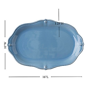 Juliska Berry & Thread 16" Platter - Chambray