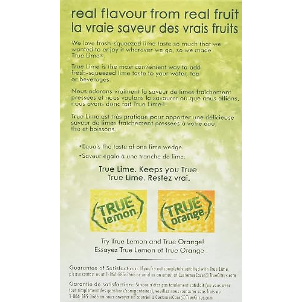 True Lime Water Enhancer, Bulk Dispenser Pack, 0 Calorie Drink Mix Packets, Sugar Free Flavoring Powder Made with Real Limes, 32 Count (Pack of 1)