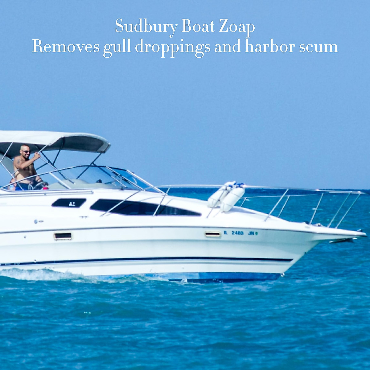 Sudbury Boat Zoap, Boat Cleaner Soap, Multi-Purpose Boat Soap, Essential Boat Accessories, 32 oz.