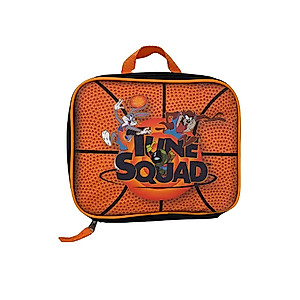 Space Jam Deluxe Full Size 16 Inch Backpack with Detachable Lunch Bag