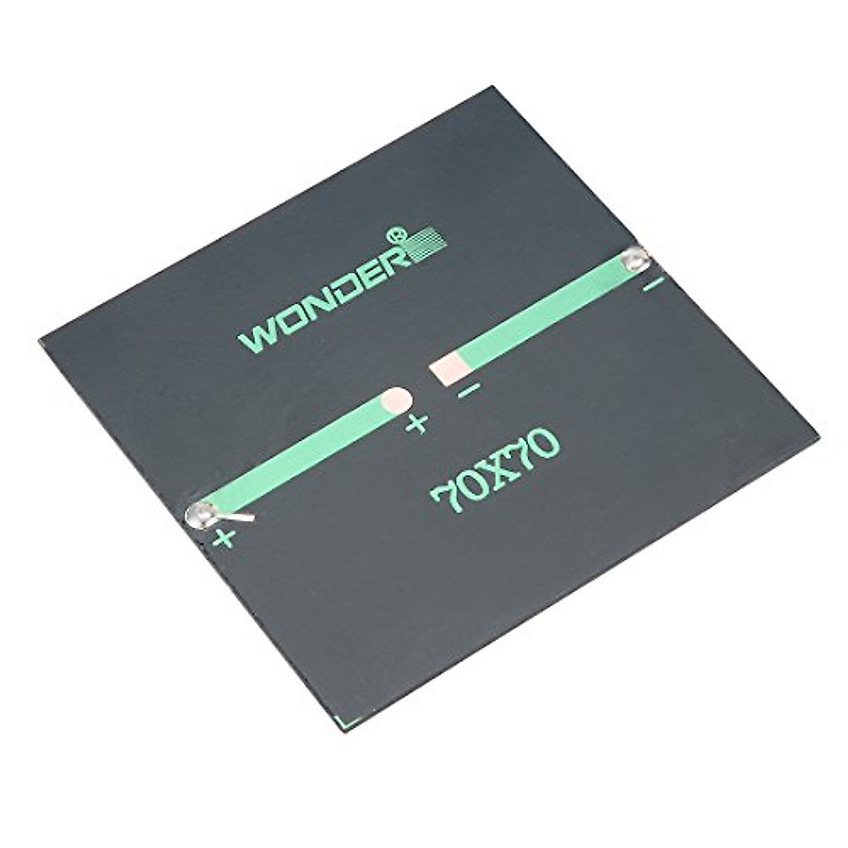 uxcell 5Pcs 3V 100mA Poly Mini Solar Cell Panel Module DIY for Light Toys Charger 70mm x 70mm