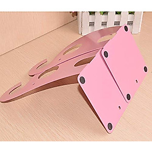 Leoyoubei Steel Book Racks Cute Elephant Art bookends Desk Accessories & Workspace Organizers, Kids Bedroom Or playroom, Office or Gift -Small Books,Book Organizer Non-Slip 1 Pairs Pink