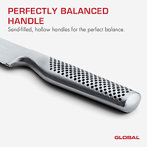 Global GF-37-8 1/2 inch, 22cm Heavyweight Carving Knife GF-37, 8.5", Stainless Steel
