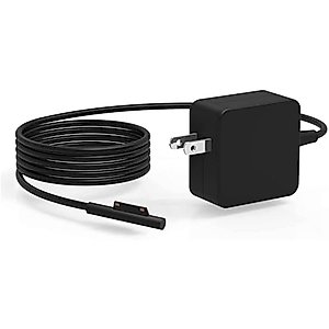UL Listed 24W 7.5ft Long Charger Fit for Microsoft Surface Go, Go 2 Tablet, Pro 4 5 6 Core M3 Tablet 1735 1736 1824 1825 15V 1.6A AC-Power-Supply-Adapter-Cord