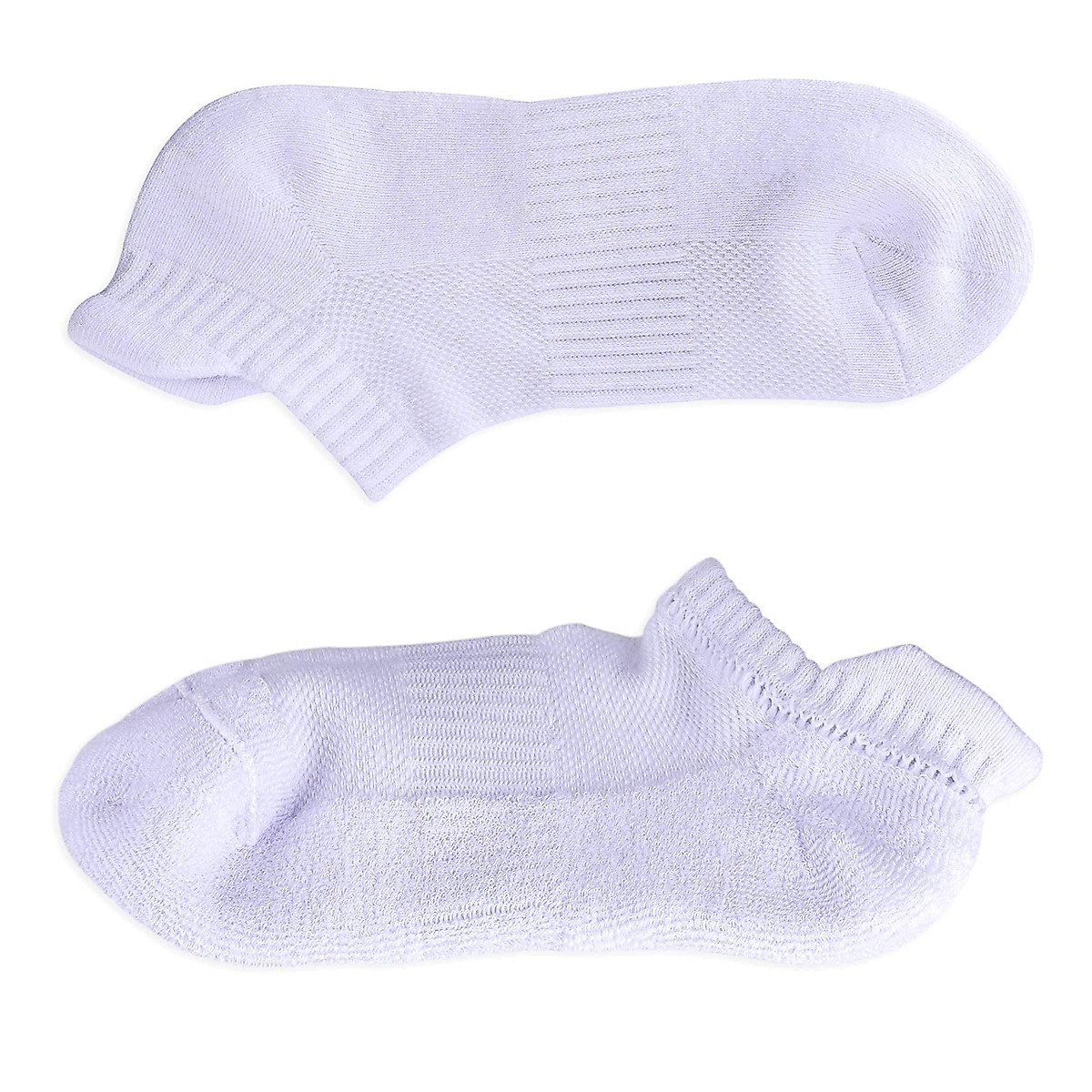 IDEGG 8 Pairs Ankle Performance Athletic Running Socks Low Cut Sports Tab Socks for Women and Men