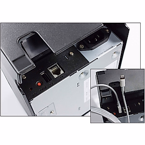 Star Micronics TSP143IIIU USB Thermal Receipt Printer with Device and Mfi USB Ports, Auto-cutter, and Internal Power Supply - Gray (Renewed)