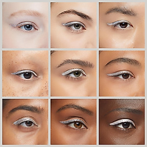 White Eyeliner Pencil Professional Highlighter Eye Liner Pen Soft Strokes Waterproof Long-Lasting Eyeshadow Eye Silkworm Brighten Pencil Beauty Makeup Tool (48pcs)