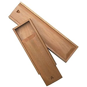 PRO ART Paint Brush Box, 15-inch x 4-inch x 1-1/4-inch, Natural