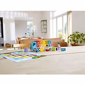 LEGO DUPLO My First Alphabet Truck 10915 ABC Letters Learning Toy for Toddlers, Fun Kids’ Educational Building Toy (36 Pieces)