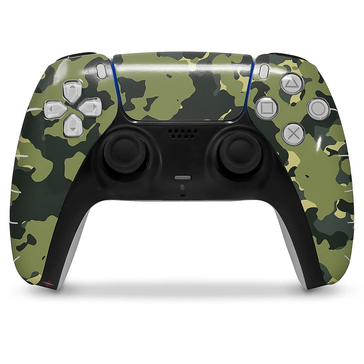 WraptorSkinz Skin Wrap compatible with Sony PS5 DualSense Controller WraptorCamo Old School Camouflage Camo Army (CONTROLLER NOT INCLUDED)
