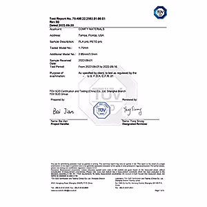 Certified Food Grade PETG 3D Printer Filament - Carbon Brand - Lab Tested FDA Compliant Food Safe, 1.75mm, 1kg, Temp: (Nozzle 220°C - 260°C, Bed: 0°C/60°C - 80°C), Accuracy: +/- 0.02 (White)