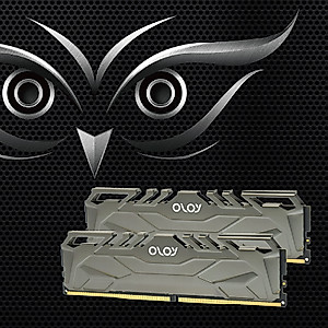 OLOy DDR4 RAM 16GB (2x8GB) 3200 MHz CL22 1.2V 288-Pin Desktop UDIMM (MD4U0832220BHIDA)