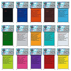 60PCS Matte Outer Card Sleeves Top Loading Pockets for Standard Kpop Photocards YGO Protective Sleeve for Easy Protecting 62x89mm (White)