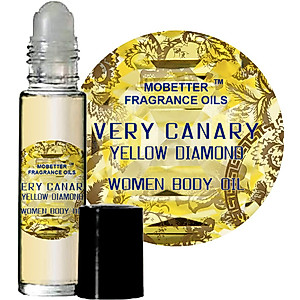 Very Canary Yellow Diamond Perfume Fragrance Body Oil for Women by Mobetter Fragrance Oils