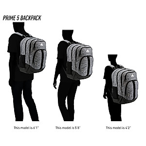 adidas Unisex Prime Backpack, Black/White, One Size