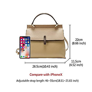 Cow Leather Purse Crossbody Bags for Women Small Tote Handbags for Women Satchel Shoulder Bags Clearance