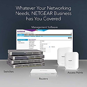 NETGEAR 8-Port PoE Gigabit Ethernet Plus Switch (GS108PEv3) - Managed, with 4 x PoE @ 53W, Desktop or Wall Mount, and Limited Lifetime Protection