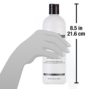 Design Essentials Define & Shine 2-N-1 Dry Finishing Lotion, for Frizzy and Curling Hair, 16 Ounce