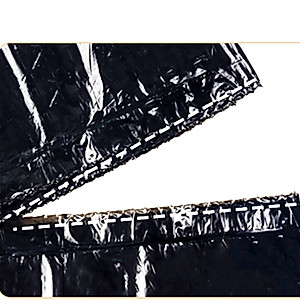 Premium Black Drawstring Trash Bags - 4 Gallon, Extra Strength, Odor-Free, Puncture-Resistant，Strong resilience-Available for home, travel, and office use