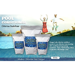 Pool Conditioner Chlorine Stabilizer 10lb Bag