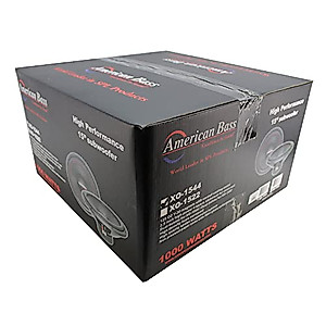 15" Subwoofer 1000W 2" 4 Ohm DVC Pro Car Audio American Bass XO-1544