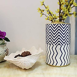 ALIWINER Seashell Bowl Resin Large Clam Shell Decor Nautical Clam Shell Bowl Coastal Beach Home Decor Bathroom Decor Beach Themed Party Wedding Seashell Figurine Gift