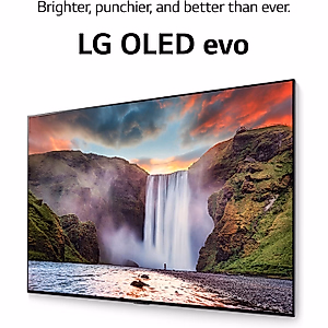 LG OLED G1 Series 65” Alexa Built-in 4k Smart OLED evo TV (3840 x 2160), Gallery Design, 120Hz Refresh Rate, AI-Powered 4K, Dolby Cinema, WiSA Ready (OLED65G1PUA, 2021)