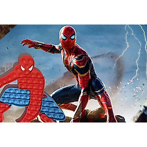 SQworld, Bubble Fidget Toy, Rainbow Friends, Big Size Push it Fidget Extra Large Huge Popping Pops Super Hero Man, 3D Magic Fidget Silicon Toy Gifts, Stress Relief Finger Fidget Toy