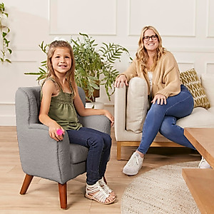 ECR4Kids Mila Arm Chair, Kids Furniture, Grey