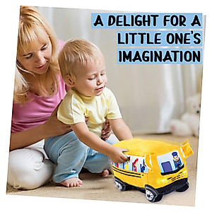 Wheels On The Bus Plush | Stuffed School Bus | Wheelie School | Animated Singing School Bus | Plush Bus | Stuffed School Bus Toy | School Bus Stuffed Toy | Mouth Moves and Sings Wheels on The Bus