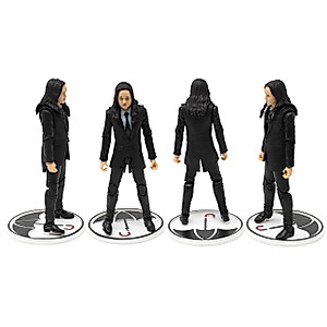 Boss Fight Studio Umbrella Academy Vanya Hargreeves, Number Seven Action Figure – H.A.C.K.S., Highly Articulated Collectible & Customizable Figurine with Interchangeable Parts & Accessories – 1:18