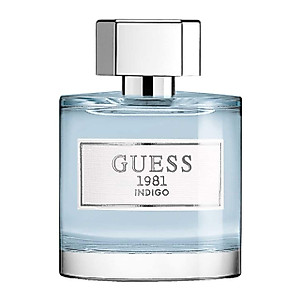 Guess 1981 Indigo Eau de Toilette Spray for Women, Blue, NS, 3.4 Fl Oz