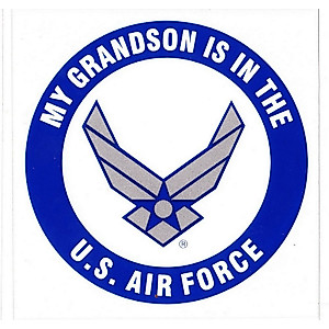 My Grandson is in the Air Force Decal Sticker