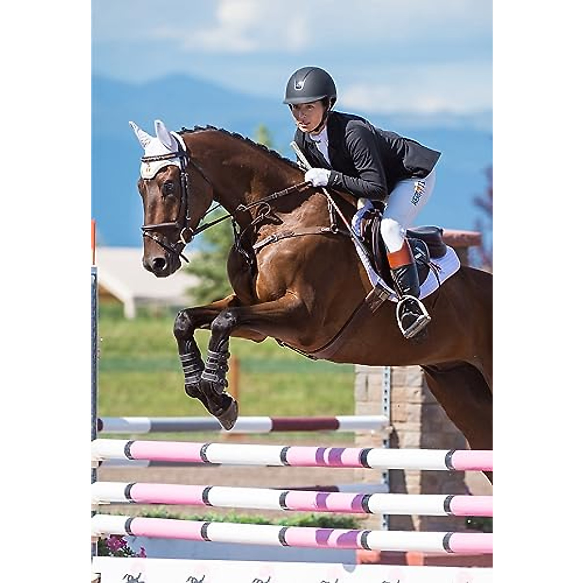 Kerrits Stretch Competitor Koat 4-Snap Black Size: XL