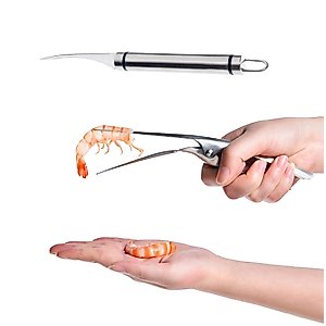 2 Pcs Shrimp Deveiner Tool Shrimp Cleaner, Shrimp Knife ShrimpThread Knife Shrimp Deveining Tool，Shrimp Peeler Set, Toad Fish Shrimp Cleaner Shrimp Peeler.