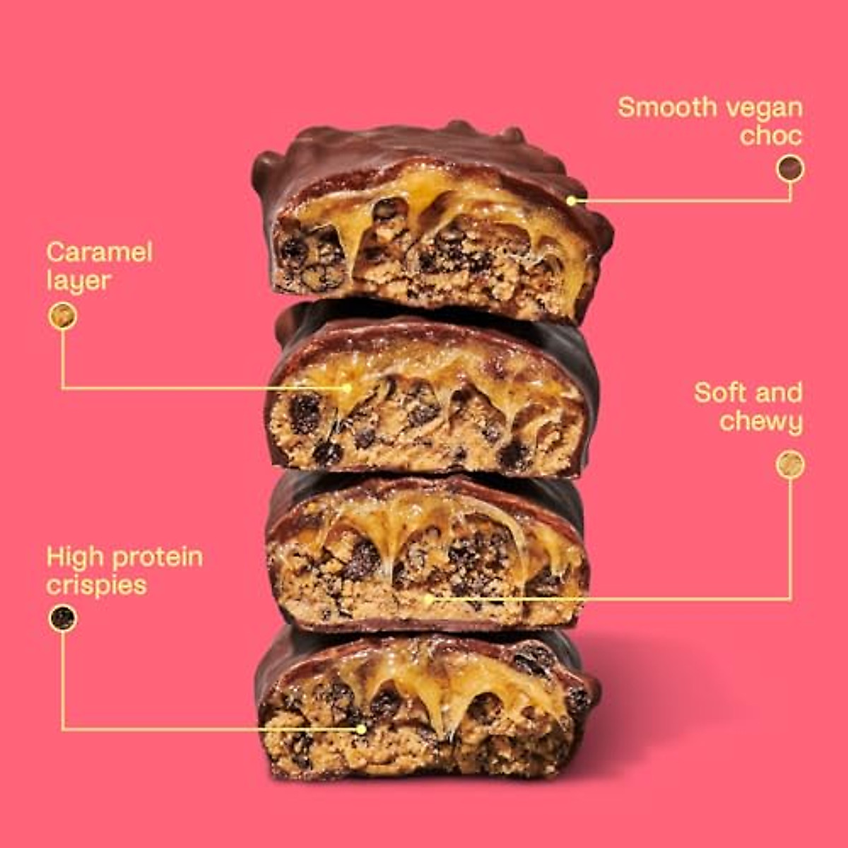 Misfits Vegan Protein Bar, Best Sellers Variety Pack, Plant Based Protein Bars, High Protein Snacks with 15g Per Bar, Low Sugar, Low Carb, High Fiber, Non GMO, 4 Flavor 12 Pack, 1.8oz Bars - Soft Protein Snack & Breakfast Bars