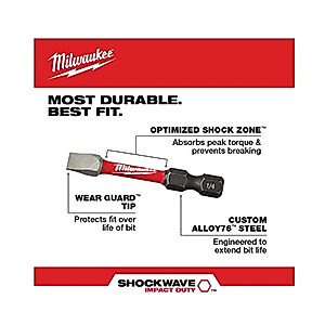 Milwaukee Shockwave Impact Duty Alloy Steel Drill and Screw Driver Bit Set (120 Piece)