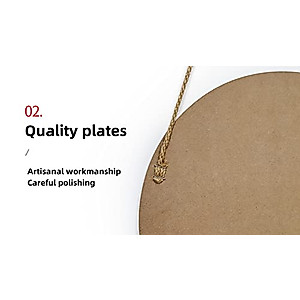 Welcome Sign for Front Door Home Decor Gifts, Round Wreath Wall Hanging Outdoor Porch Farmhouse, for All Seasons Valentines Day Christmas (C-dark brown)