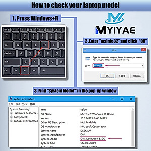 MYIYAE 38Wh F62G0 39DY5 Laptop Battery for Dell Inspiron 13 7000 i7373 7373 7386 2-in-1, 7370 7380 5370 P83G P87G P91G P83G001 P83G002 P87G001 Vostro 13 5370 D1525S D1505G R1605S F62GO 11.4V 38Wh