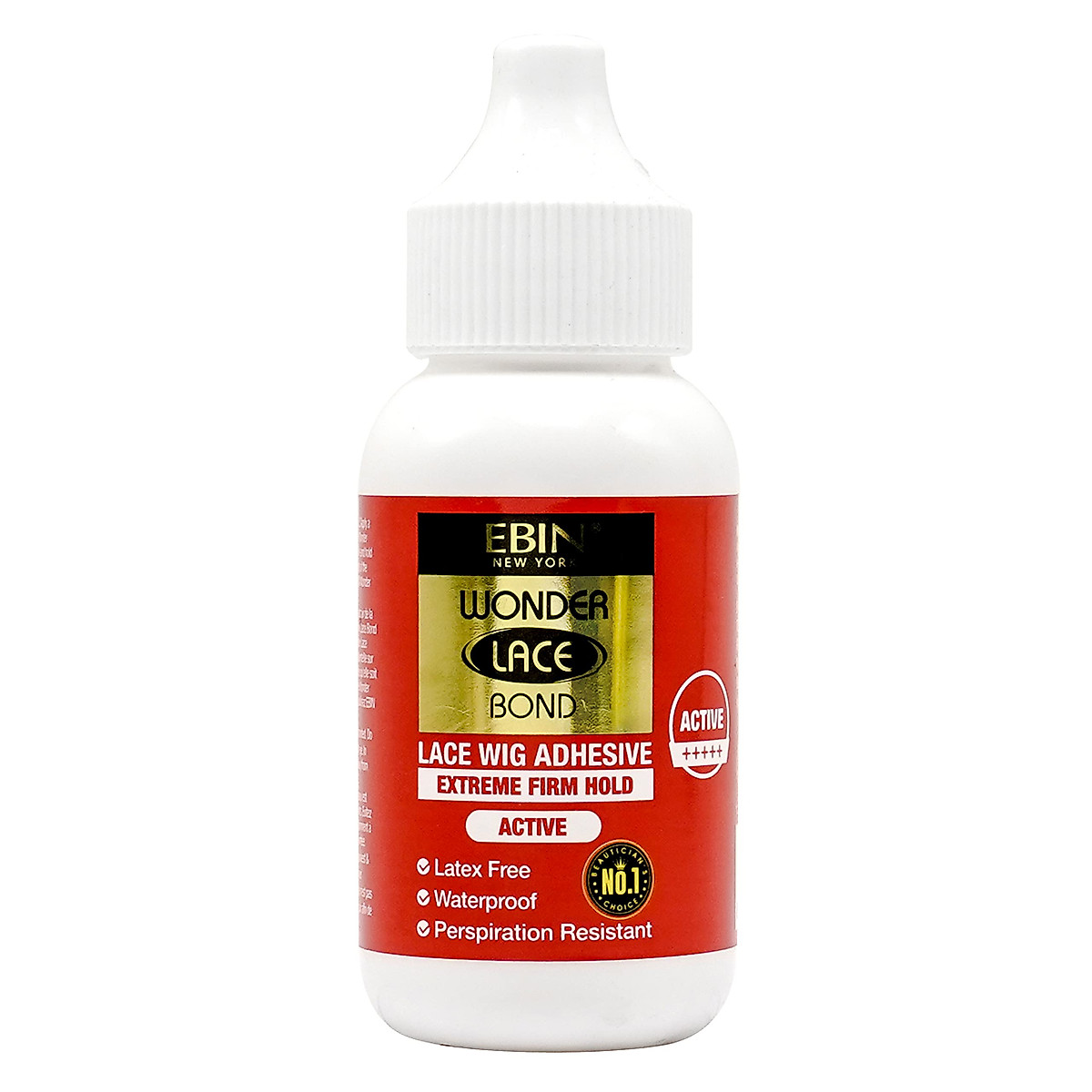 Wonder Lace Bond Wig Adhesive: Extreme Hold Invisible Bonding Glue for Secure, Natural-Looking Poly and Lace Wigs | 1.18oz Waterproof, Latex-Free