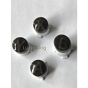 Black Bullet Buttons ABXY Mod Kit Joystick for Xbox One Xbox One Slim Elite Controller