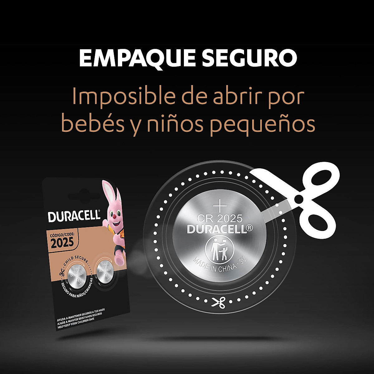 Duracell - 2025 3V Lithium Coin Battery - Long Lasting Battery - 1 Count (Pack of 1)