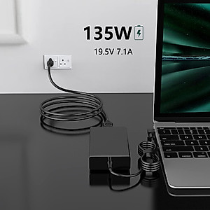 135W AC Charger Fit for Acer Nitro 5 Laptop Adapter