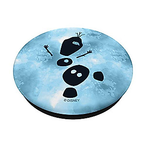 Disney Frozen 2 Olaf Silhouette Watercolor PopSockets PopGrip: Swappable Grip for Phones & Tablets