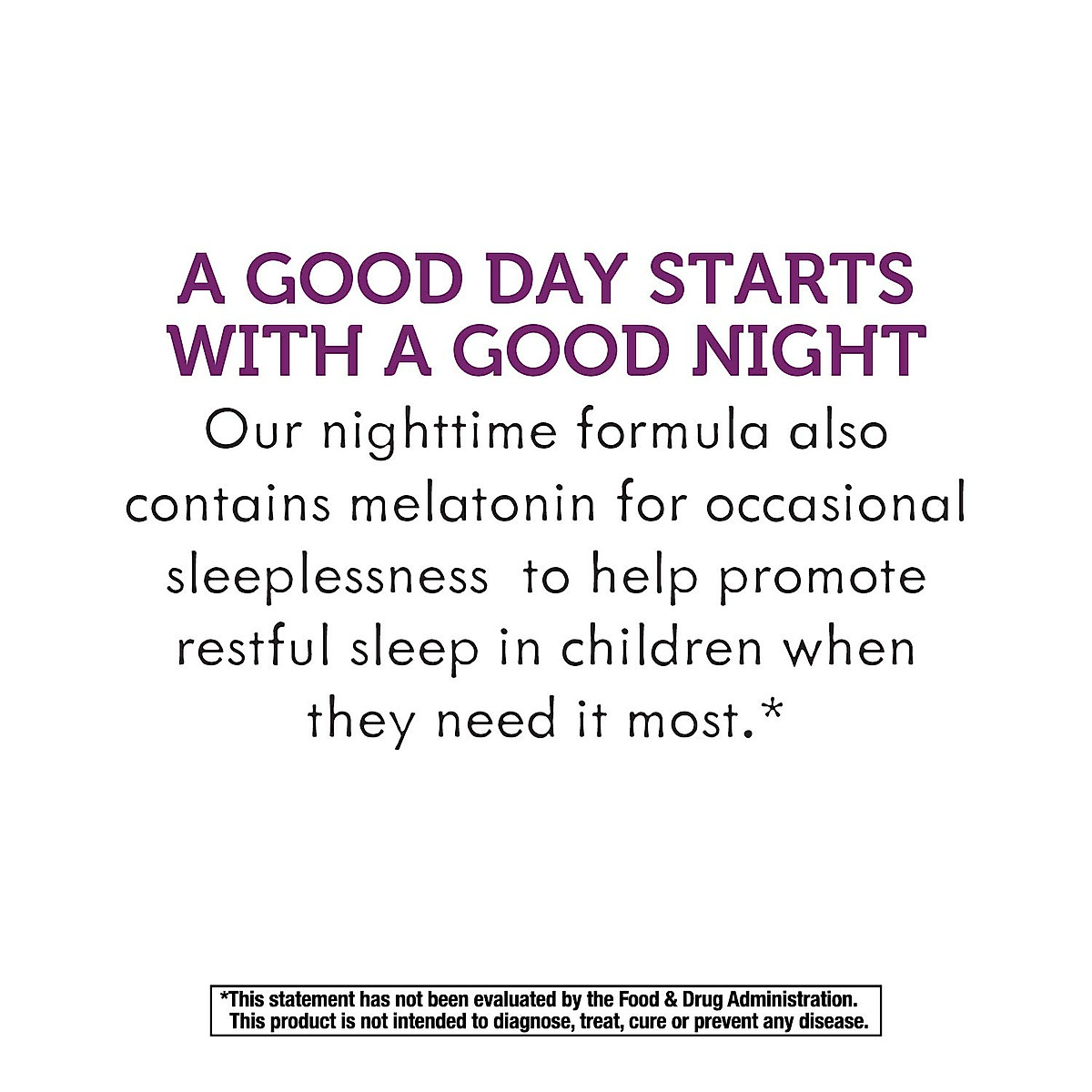 Nature's Way Sambucus HoneyBerry NightTime Cough Syrup for Kids, Soothes Occasional Cough Due to Horseness, Dry Throat & Irritants and Melatonin for Occasional Sleeplessness*, 4 Fl Oz.