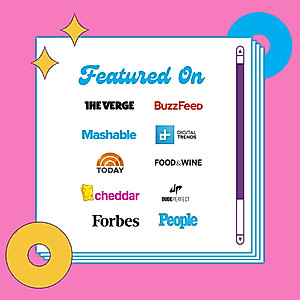 CRUNCHCUP Bundle & Save 15% on Two Portable Cereal Tumblers - No Spoon, No Bowl, It's Cereal on the Go [Blue & White]